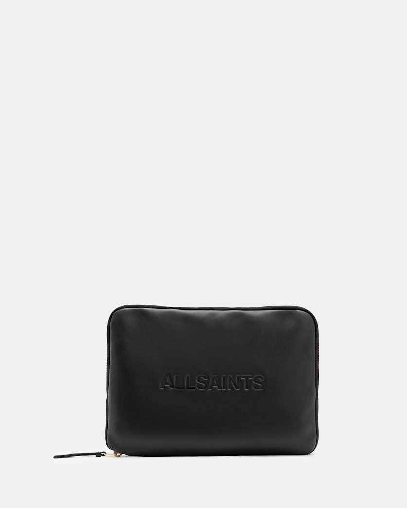 Saff Logo Laptop Case Black | ALLSAINTS